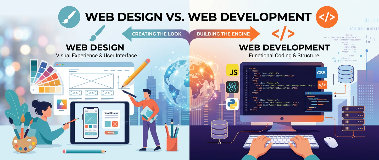 What Is the Difference Between Design and Development? | Locus Digital